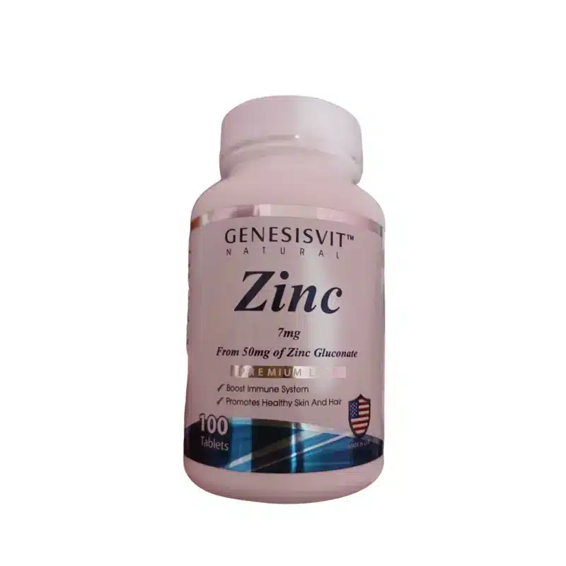 Genesisvit Zinc Supplement – 100 Tablets